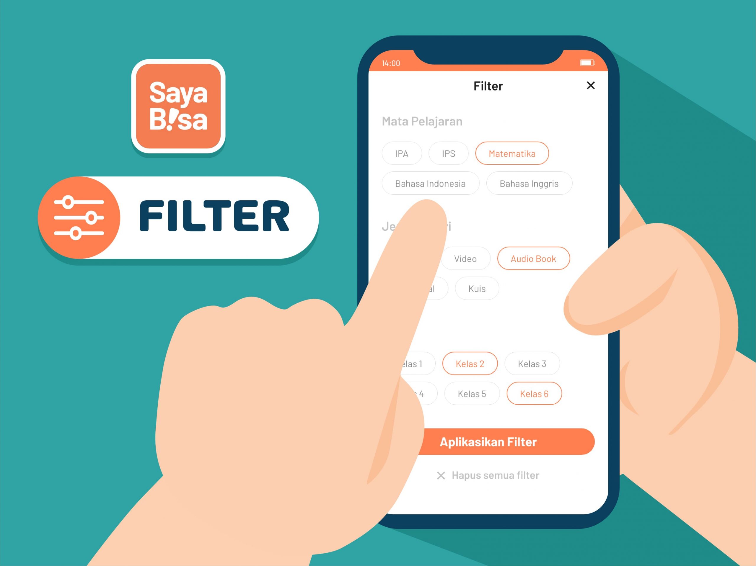 Cara Penggunaan Filter untuk Mempermudah Pencarian Topik Belajar - Geniora